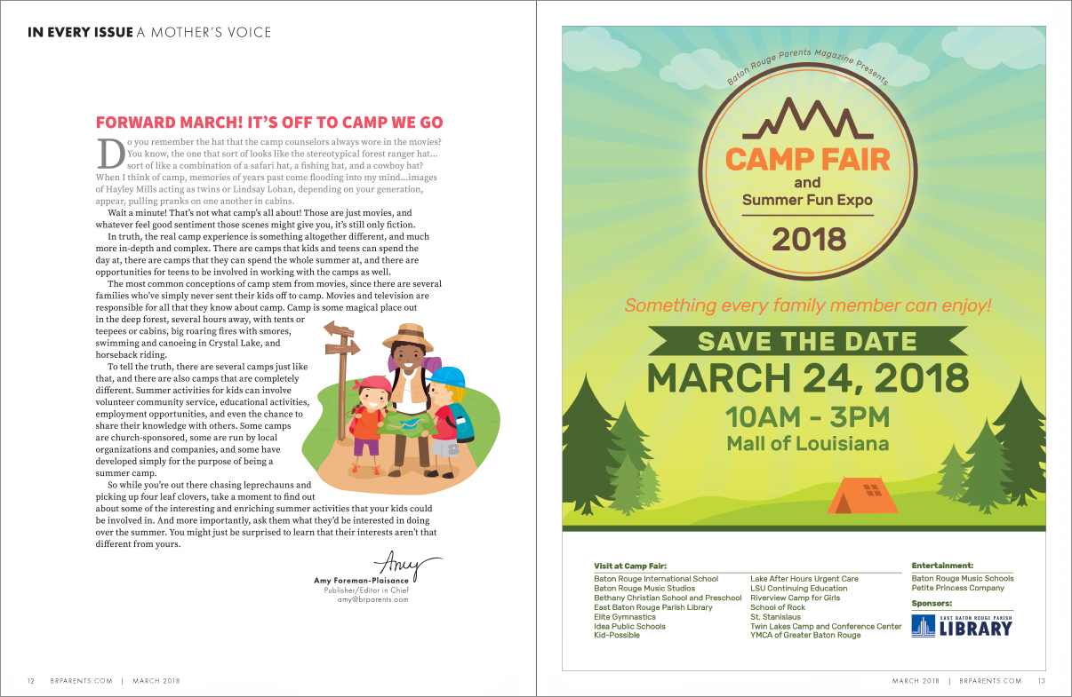 Baton Rouge Parents Magazine – Taylor Voisin